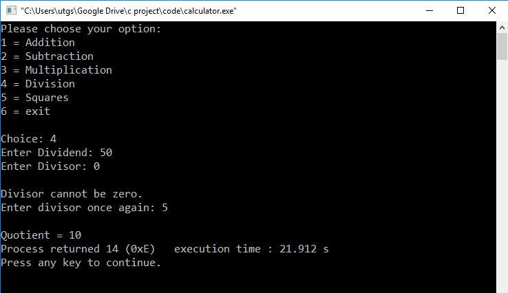 C program to make calculator using switch case - Trytoprogram C program to make calculator using switch case - Trytoprogram