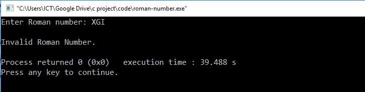 C program to convert roman number into decimal number (Source Code) C program to convert roman number into decimal number (Source Code)