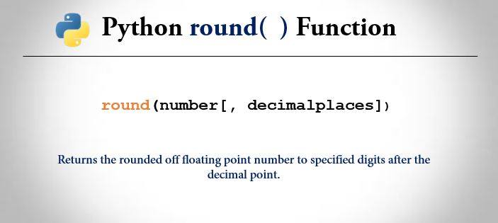 Python Round Example And Explanation Trytoprogram